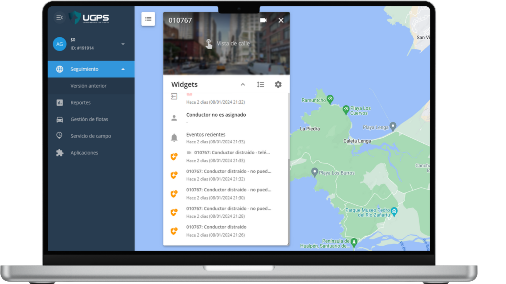 GPS para Camiones - La Plataforma más Amigable- UGPS